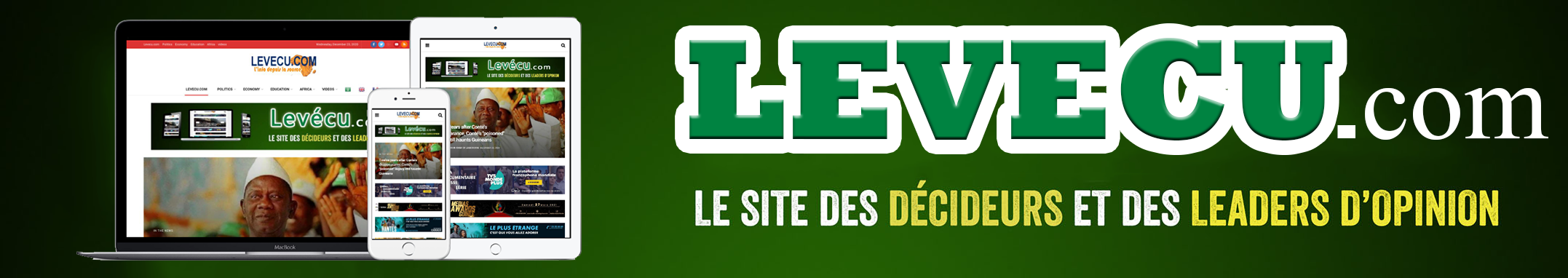 Levecu.com - Actualités officielles de Guinée et de l'Afrique
